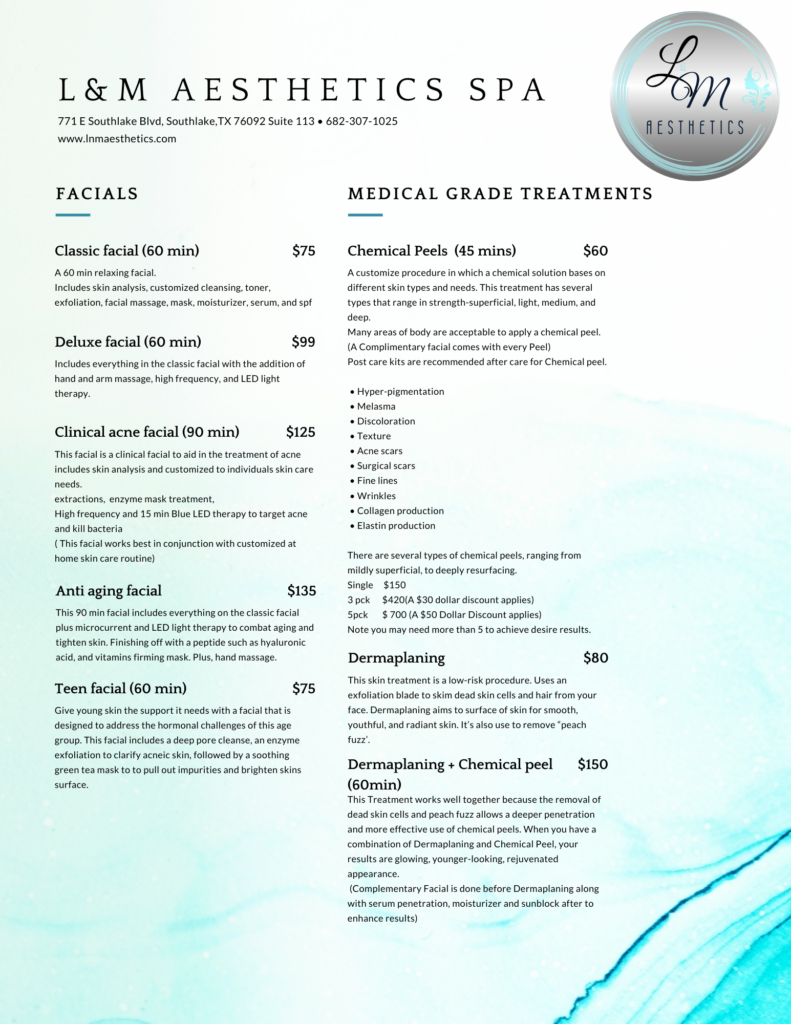 Service Menu